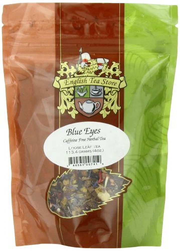 English Tea Store Loose Leaf, Blue Eyes Herbal Tea Pouches - 4oz, 4 ...