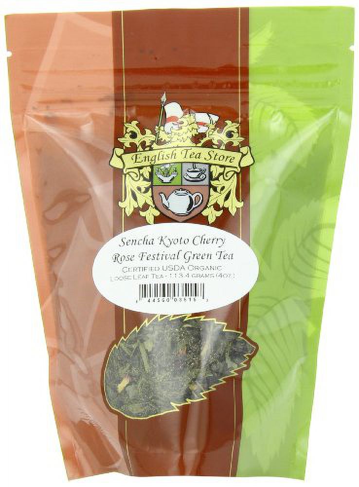 English Tea Store Loose Leaf, Organic Sencha Kyoto Cherry Rose Festival ...