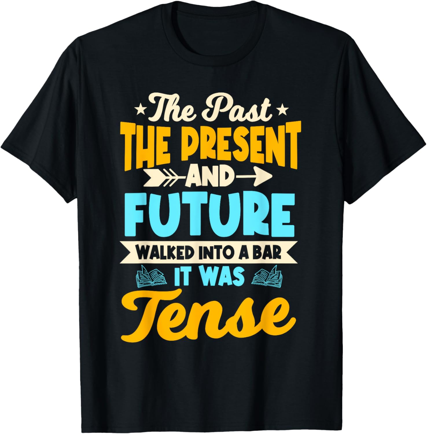 English Teacher Grammar Grammatical Rules Tenses Tense T-Shirtmen and ...