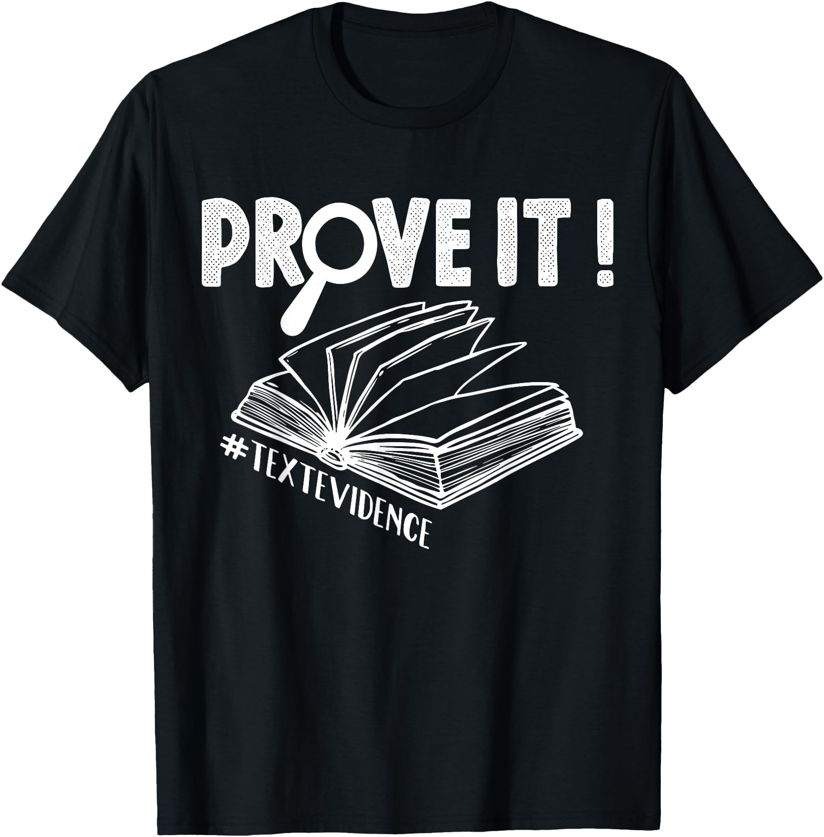 English Teacher Prove It Text Evidence T-Shirt,Maroon Color,Size YL ...