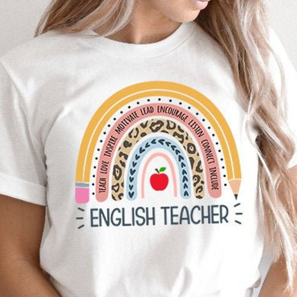 English Teacher Shirt, English Teacher Gifts, ESL Teacher Shirt ...