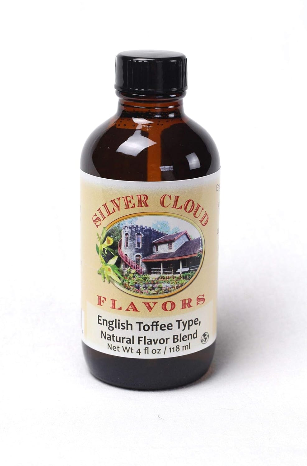 English Toffee Type Extract, Natural Flavor Blend - 4 fl. oz. glass ...