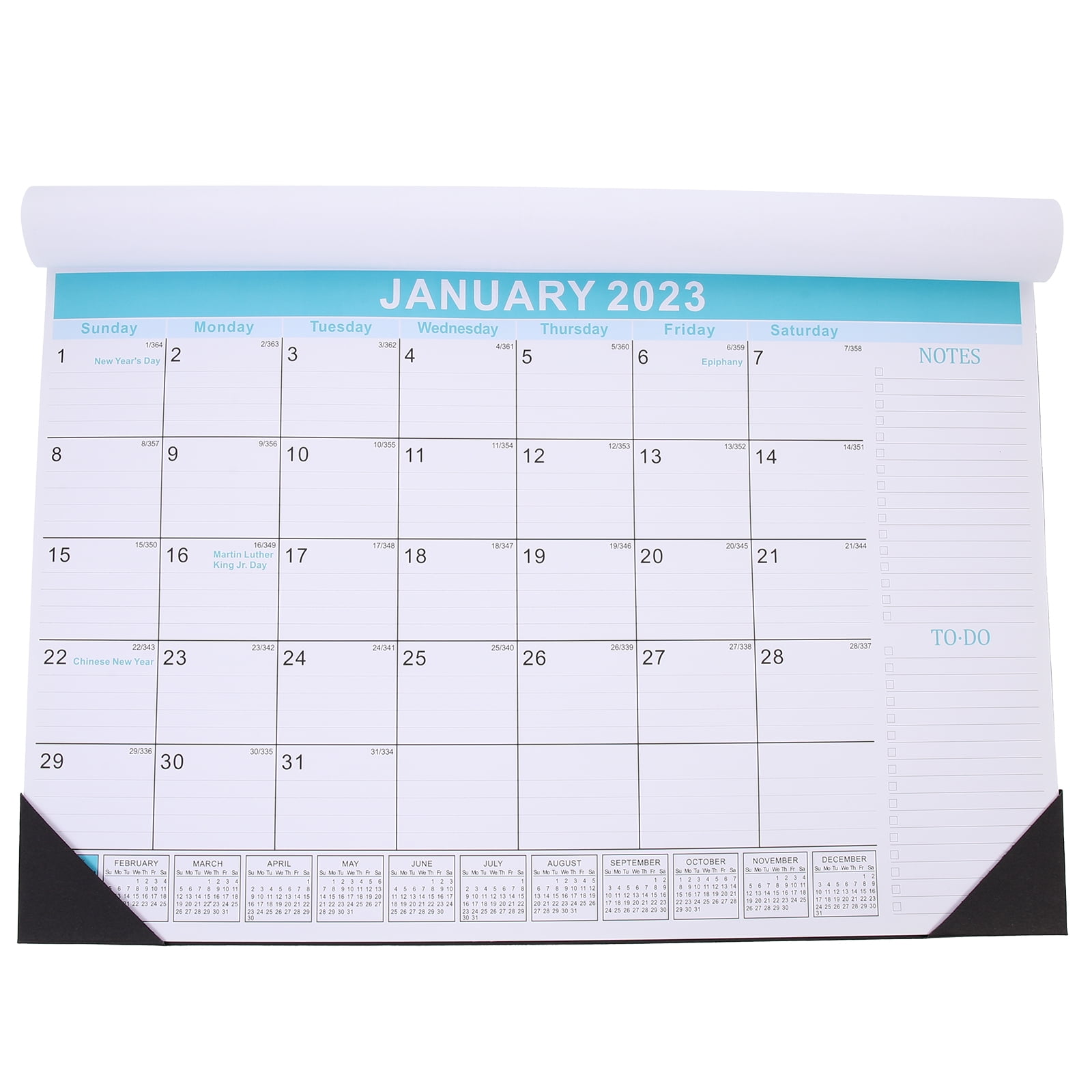 English Wall Calendar Convenient Hanging Calendar Plan Monthly Calendar ...