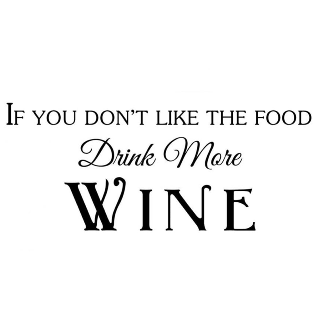 English Words Sticker Living Room Bedroom Backdrop Wall Decorative ...