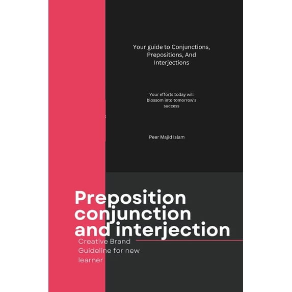 English basic Preposition Conjunction Interjection with vocabulary and ...