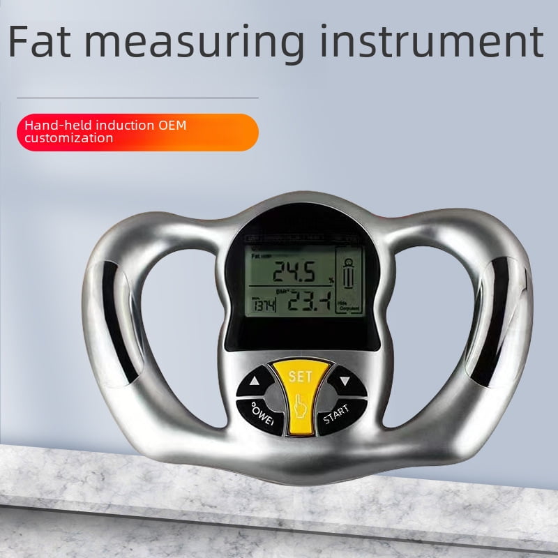 English optional fat meter electronic body fat measuring instrument BMI ...