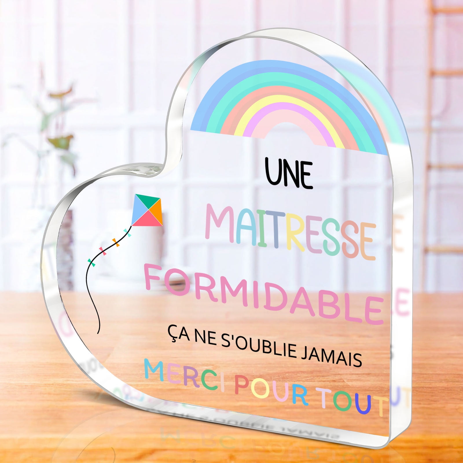 Engraved Acrylic Plaque German Language Family Theme Tabletop Display ...