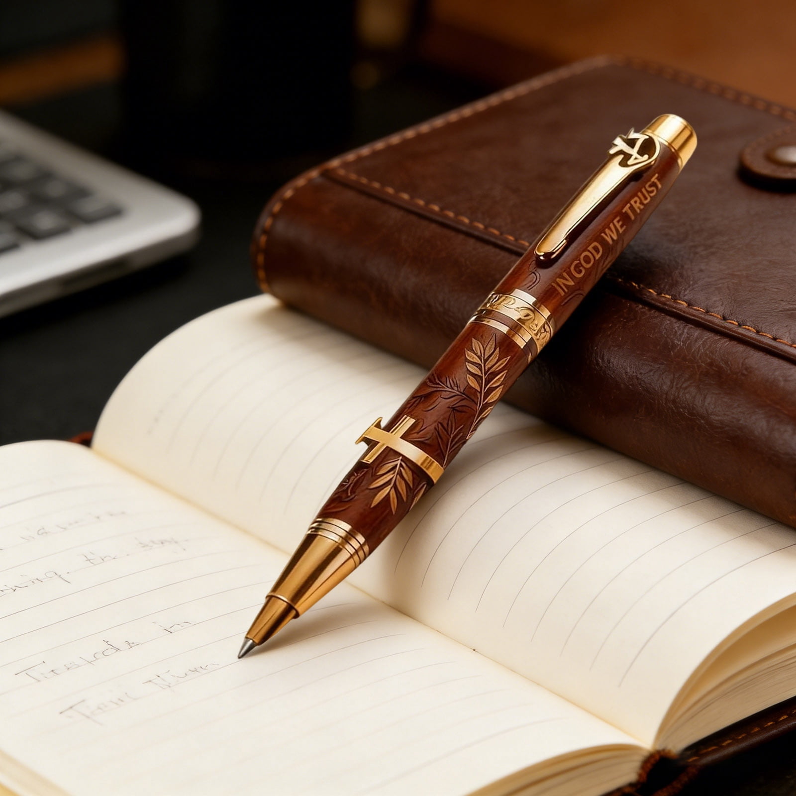Engraved Bible Verse Pen, Inspirational Religious Gift Pen with ...