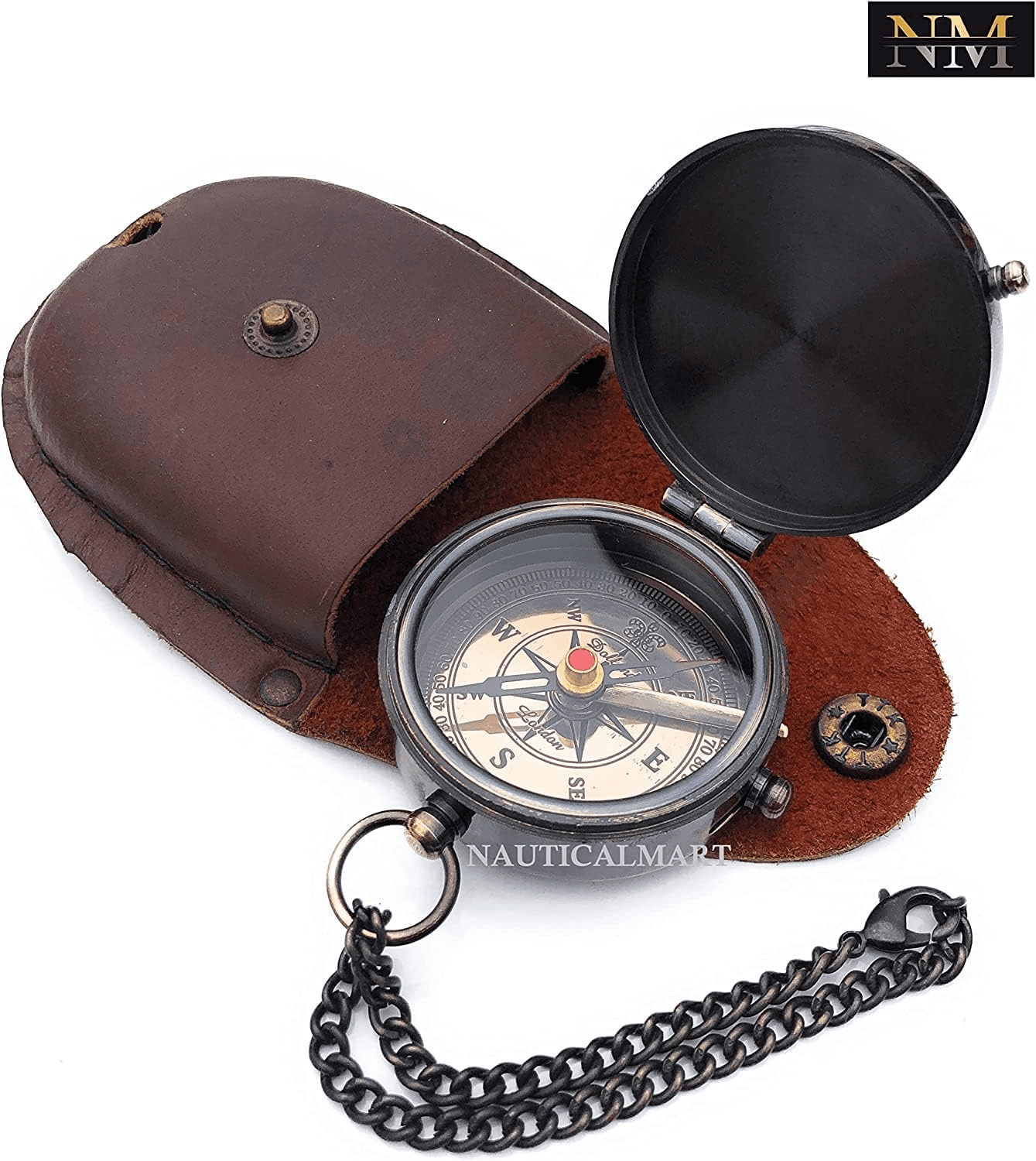 Engraved Brass Compass Gift to Our Son Nautical Gift Love Dad Love Mom ...