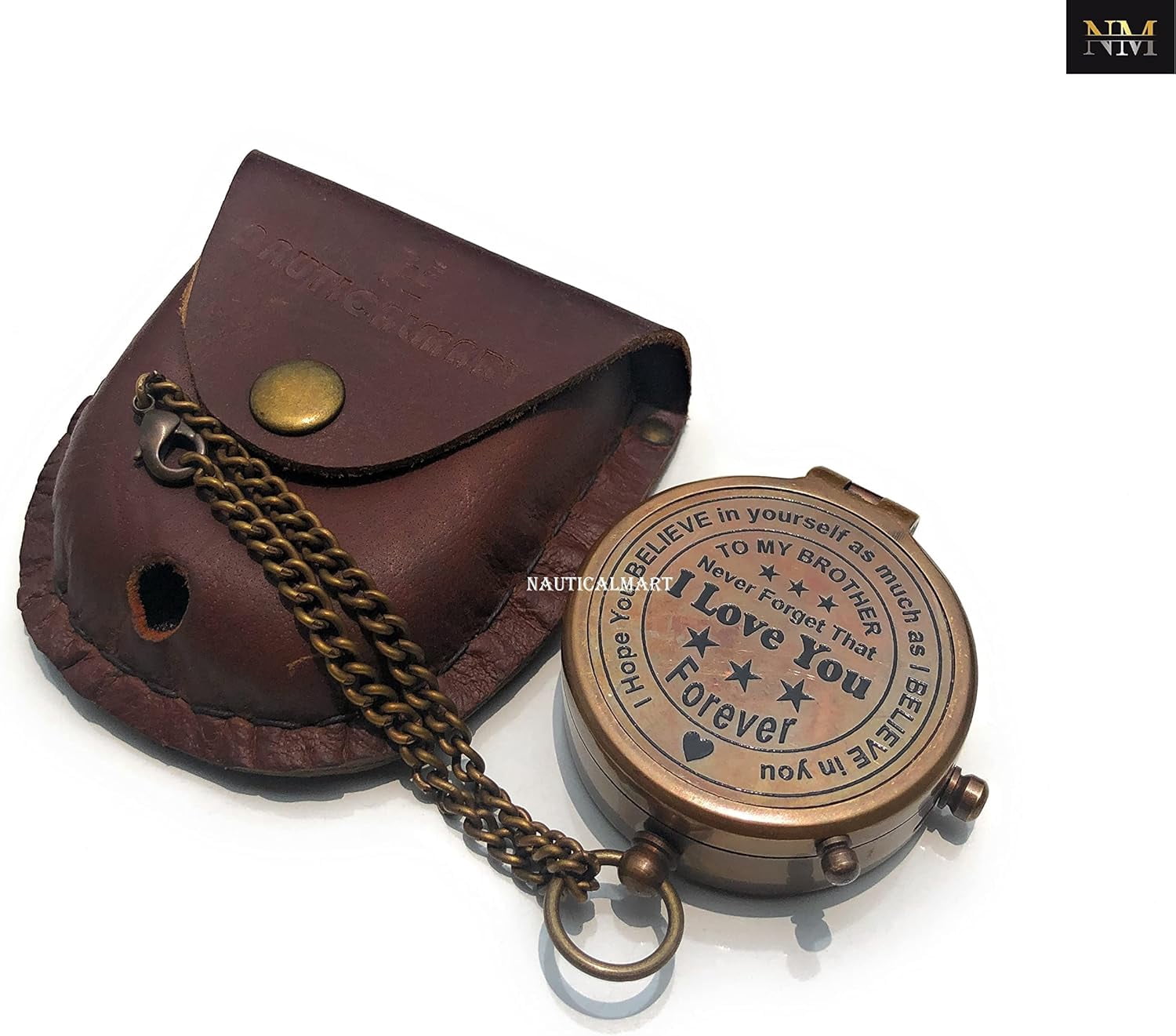 Engraved Brass Compass Gift to My Son/Nautical Gift for Son from Dad ...