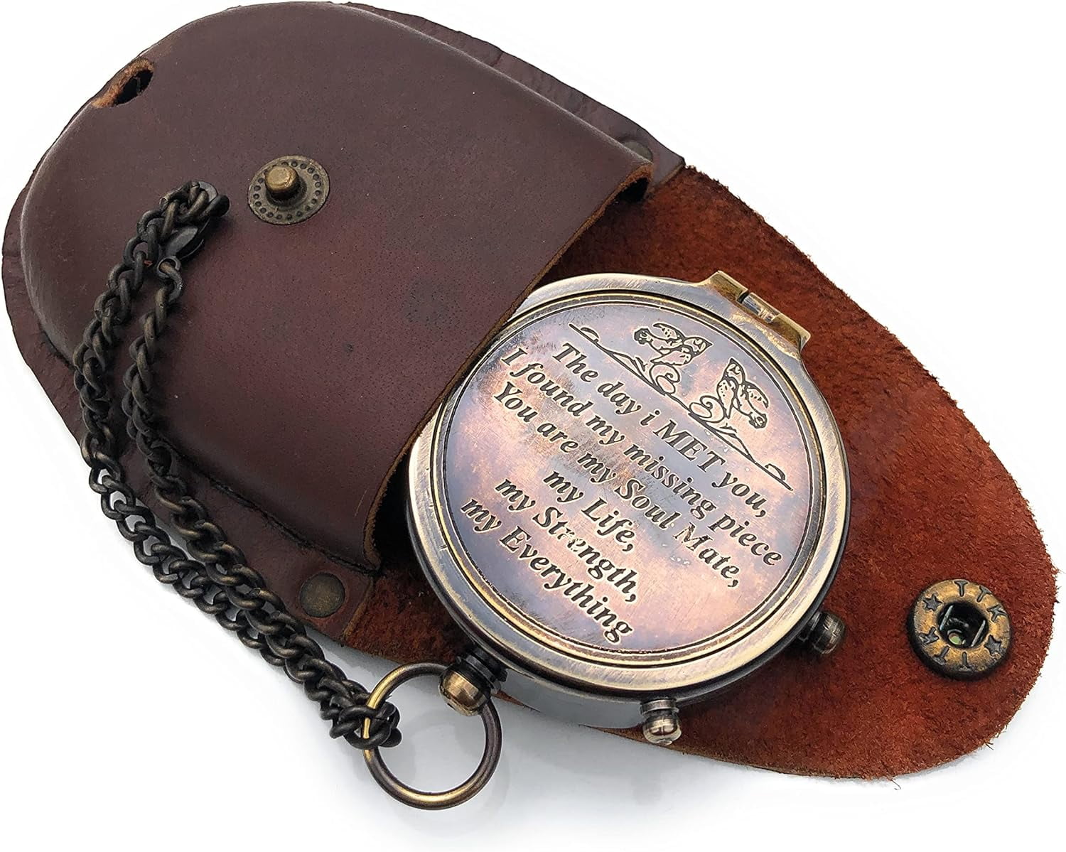 Engraved Compass, Gift for Husband, Anniversary, Wedding Gift for Him ...