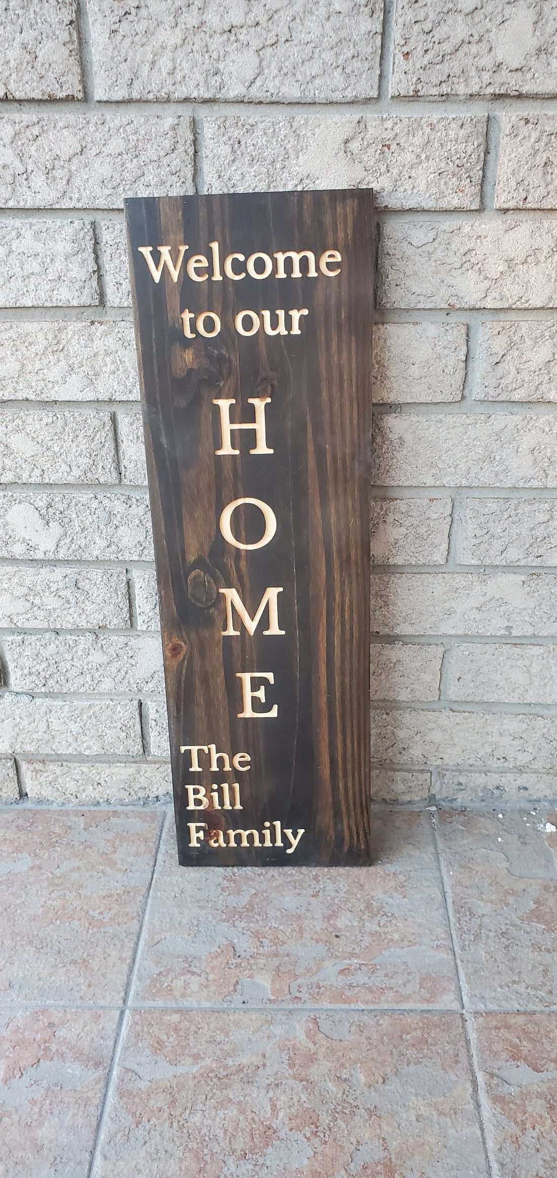 Engraved Farmhouse Welcome Sign Pink Paint Yes - Walmart.com