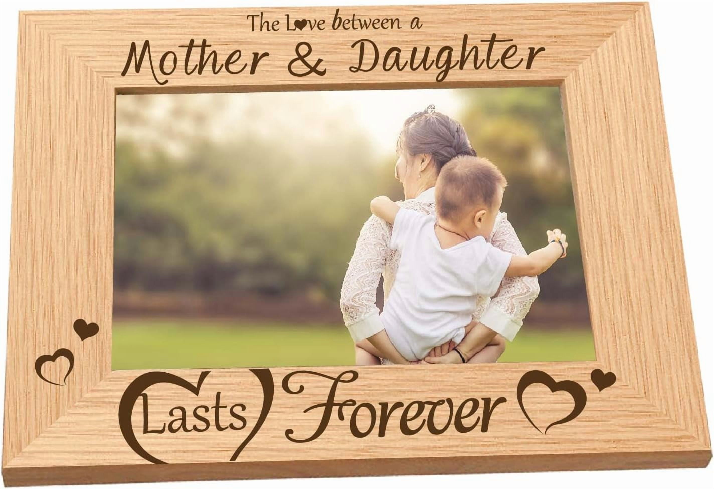 Engraved Frame Picture Photo Frame - The Love Between a Mother ...