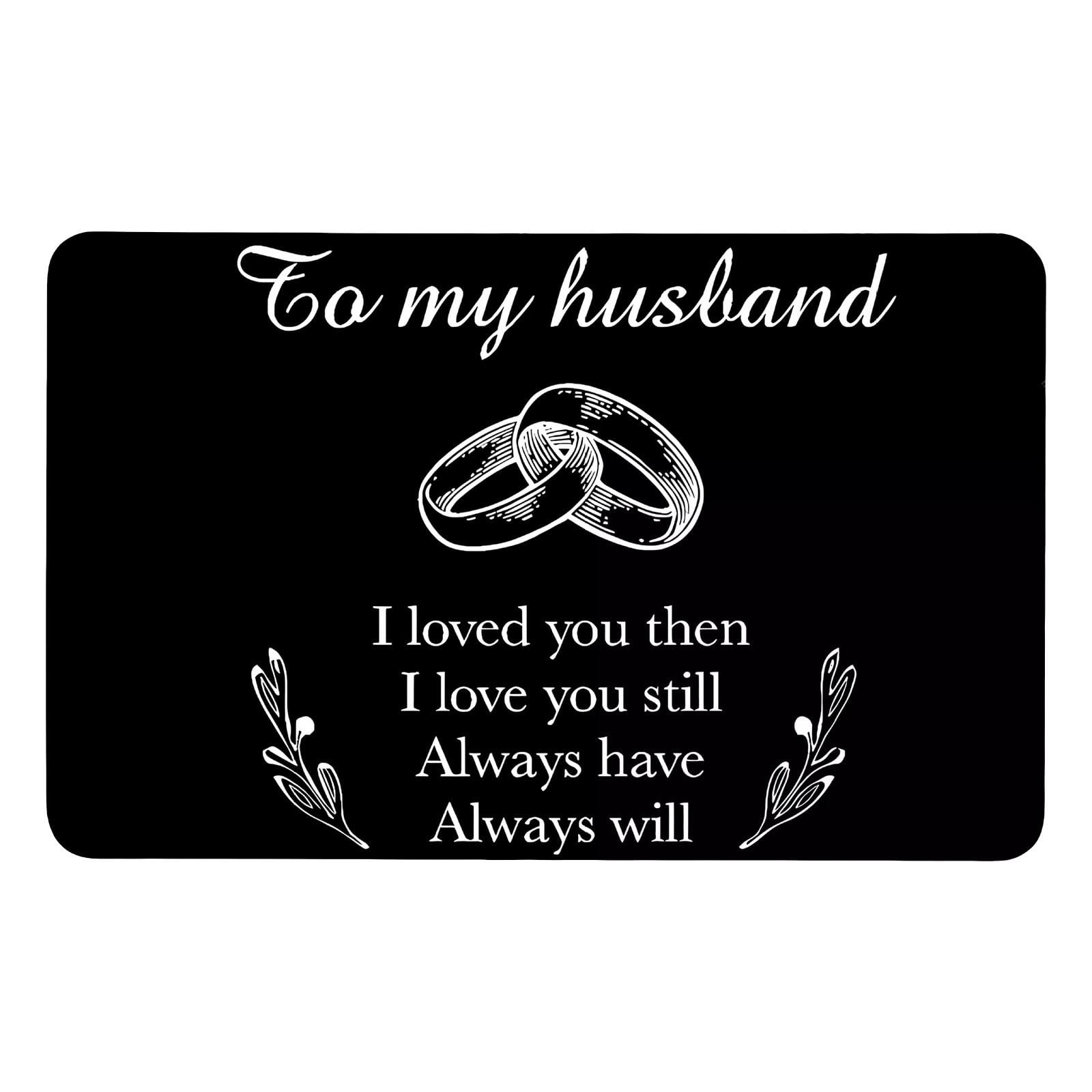 Engraved Metal Wallet Card with Permanent Etching for Personal Notes ...