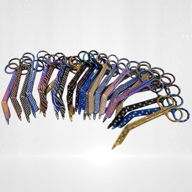 Engraved Nurse Scissors Set of 30 Pcs Vet Tech Stainless Steel Bulk ...