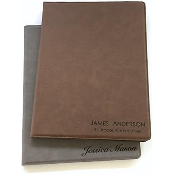 Engraved Padfolio Personalized Portfolio - Walmart.com