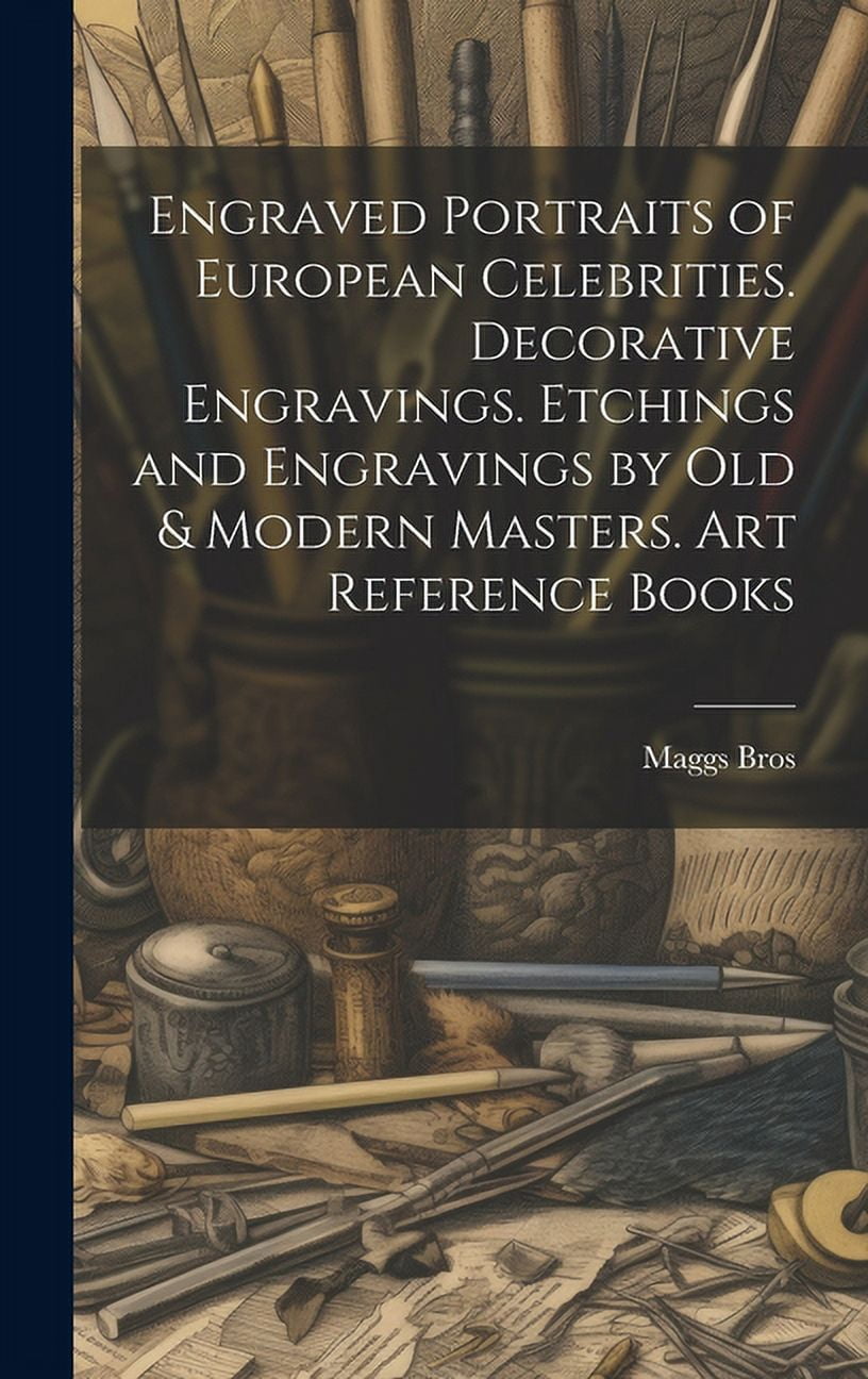 Engraved Portraits of European Celebrities. Decorative Engravings ...