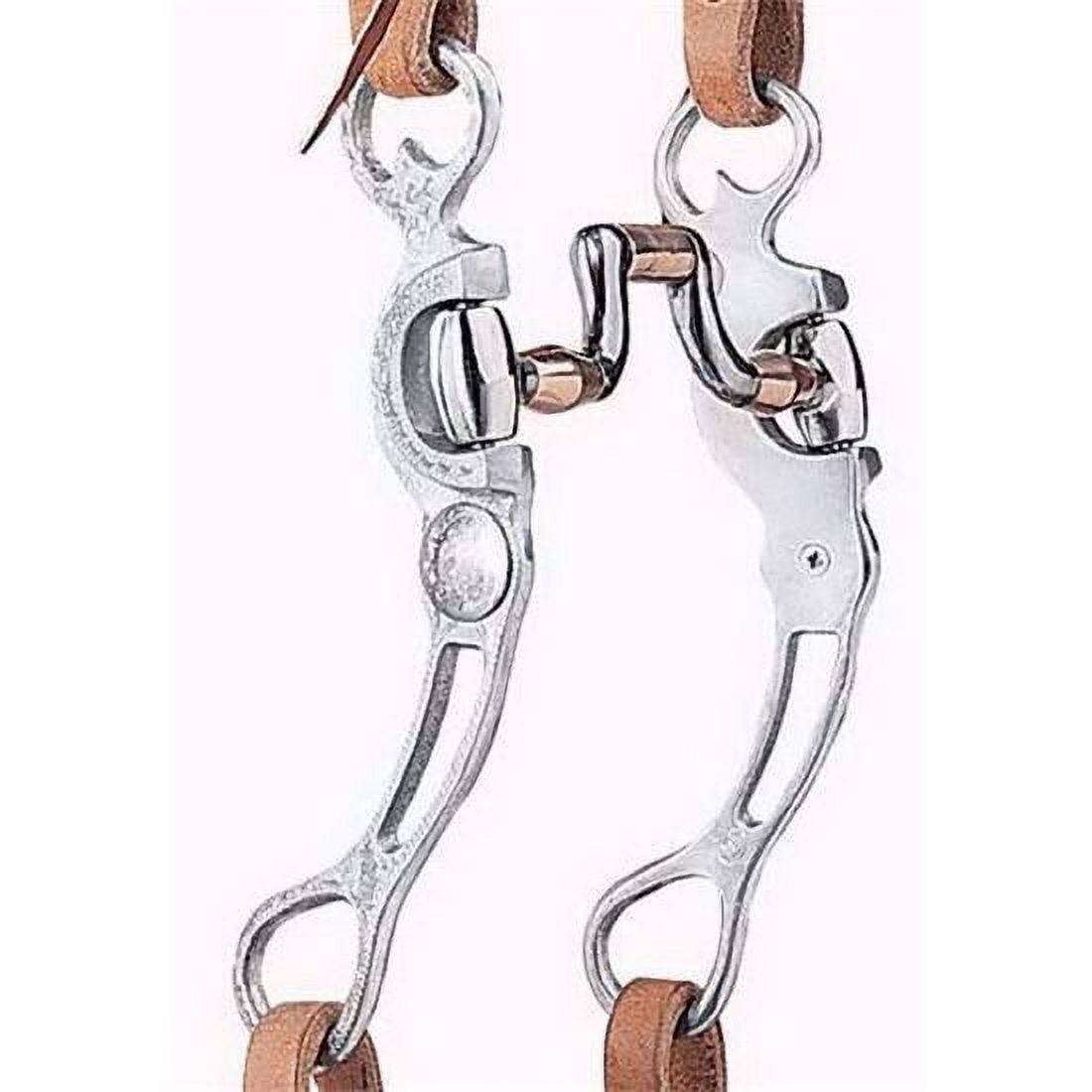 Engraved Shank Roller Bar Hinged High Port Bit By Partrade - Walmart.com