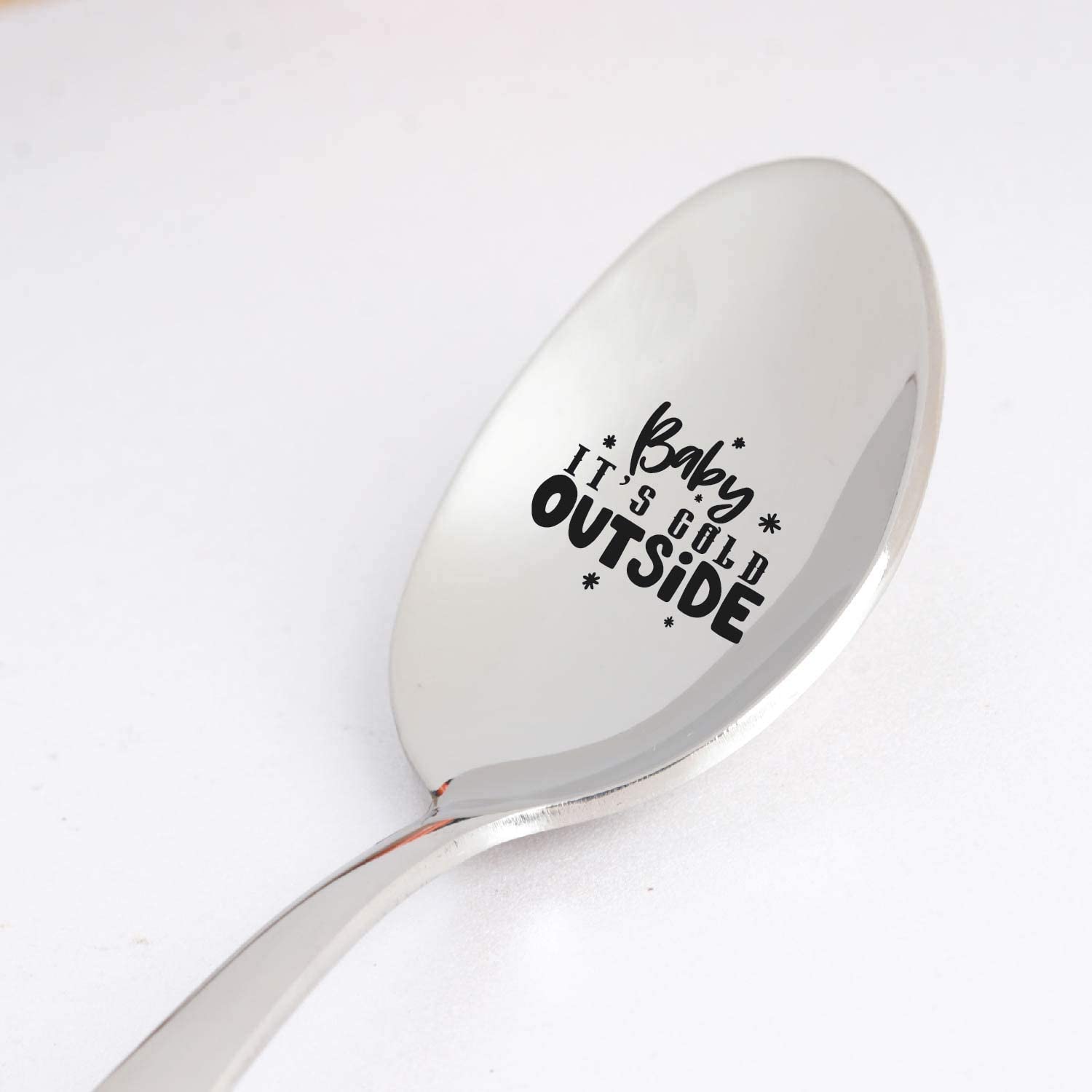 Engraved Spoon- Baby Its Cold Outside Spoon Christmas Gift | Holiday ...