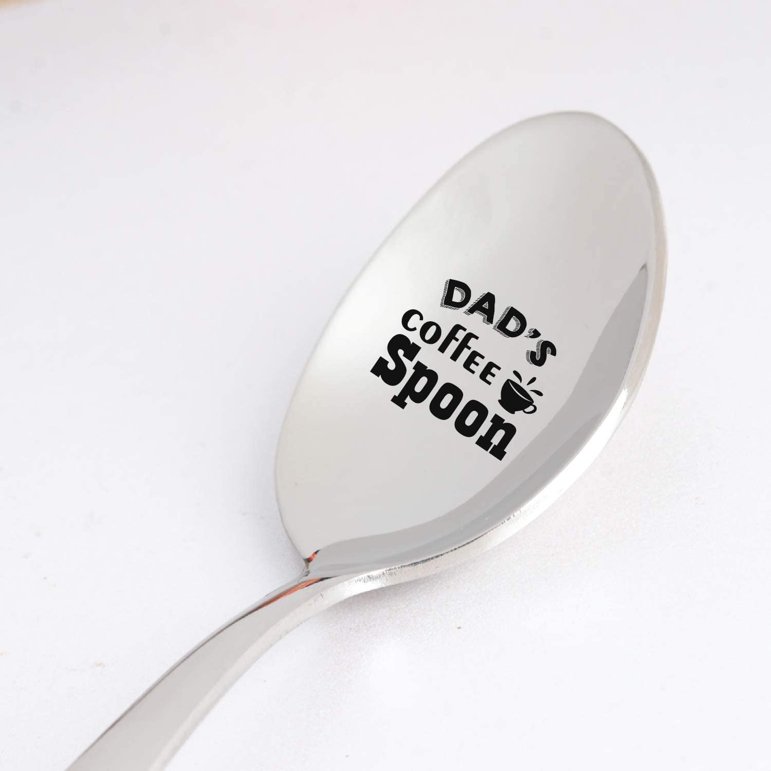Engraved Spoon - Dads Coffee Spoon | 7 Inch | Ideal Gift for Dad on ...