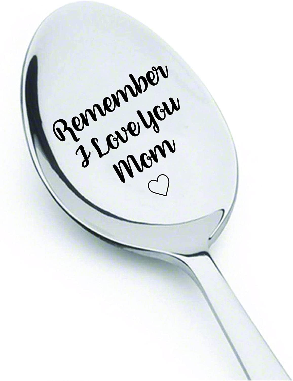 Engraved Spoon - Moms Gift | Remember I Love You Mom Gift | Christmas / Birthday / Thanksgiving ...
