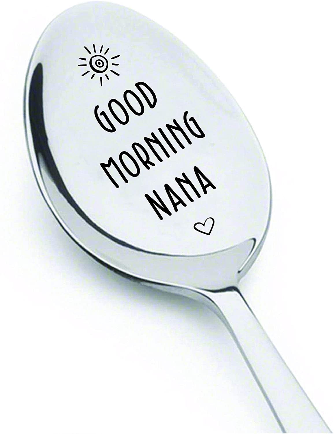 Engraved Spoons - Gift for Grandma | Good Morning Nana Spoon ...