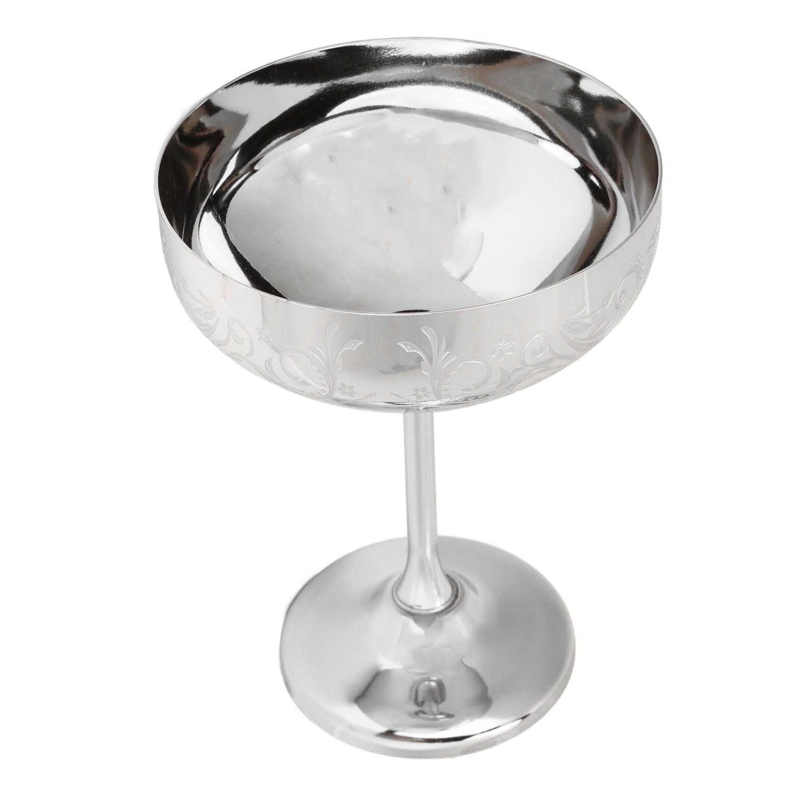 Engraved Stainless Steel Goblet, Premium Metal Cup For Champagne, Wine ...