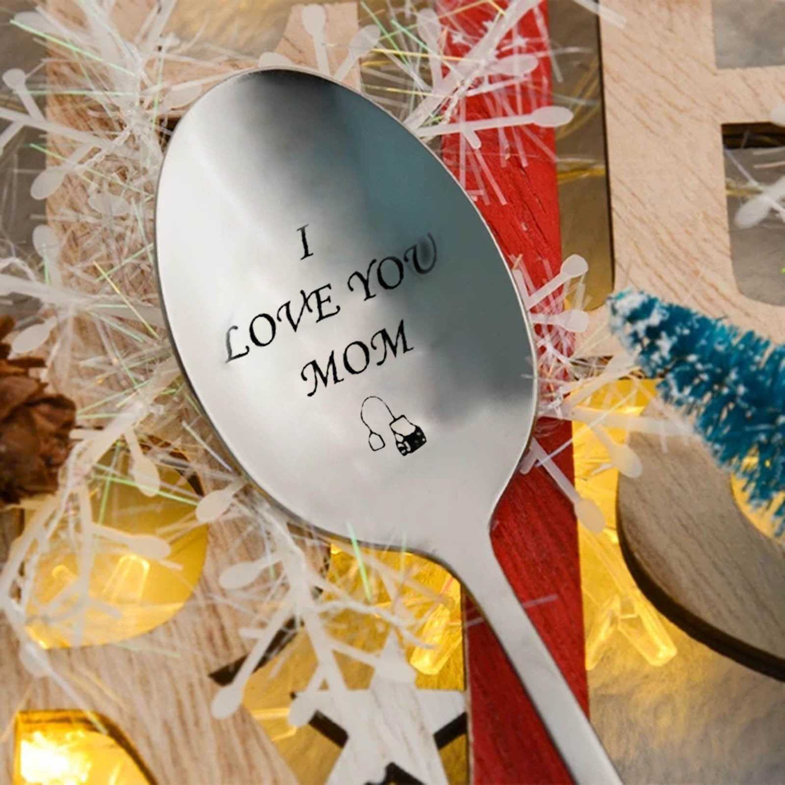 Engraved Stainless Steel Spoon,Good idea Gift for Husband/Wife, Family ...