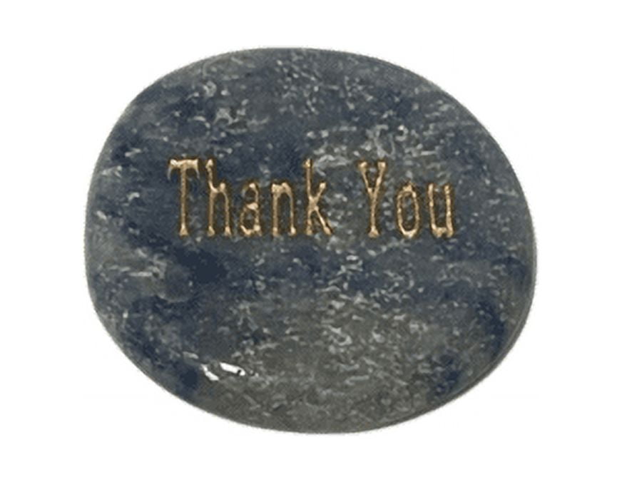Engraved Stone Thank You Words Stone… - Walmart.com