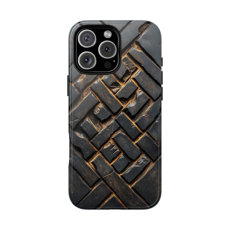 Engraved Viking Linear Rune Stone Runic Rock Case for iPhone 11,12,13 ...