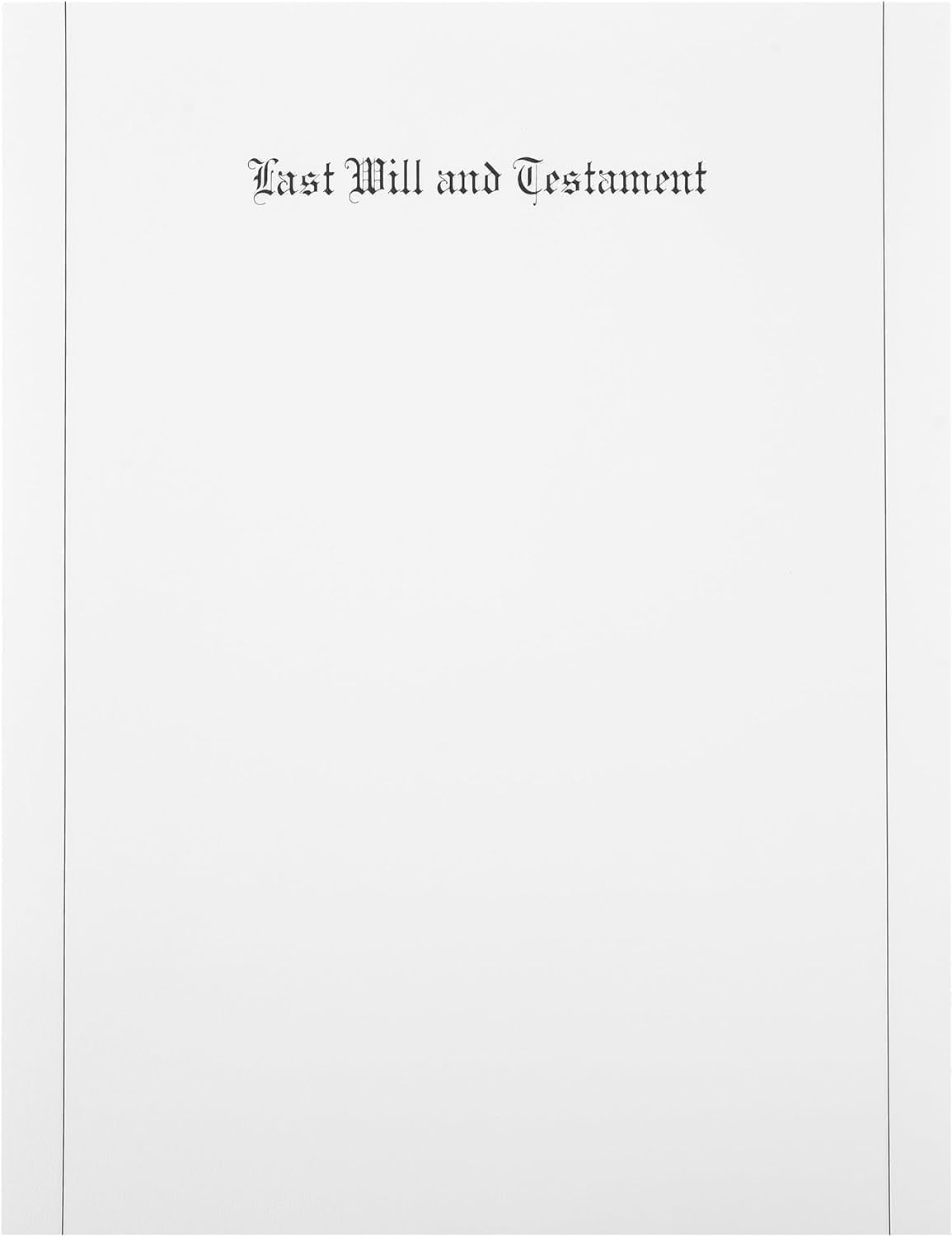 Exhibitindexes® Engraved Will Paper - Walmart.com