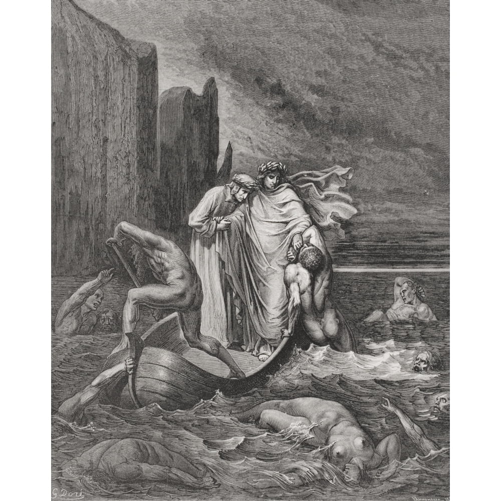 Engraving By Gustave Dore 1832-1883 French Artist And Illustrator For ...