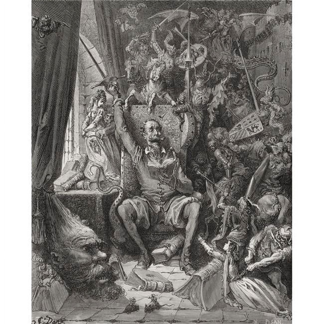 Engraving By Gustave Dore 1832-1883 French Artist And Illustrator Of ...