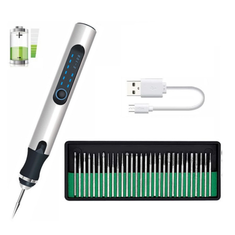 Engraving Machines Mini Electric Engraver Etching Pen Cordless Rotary ...