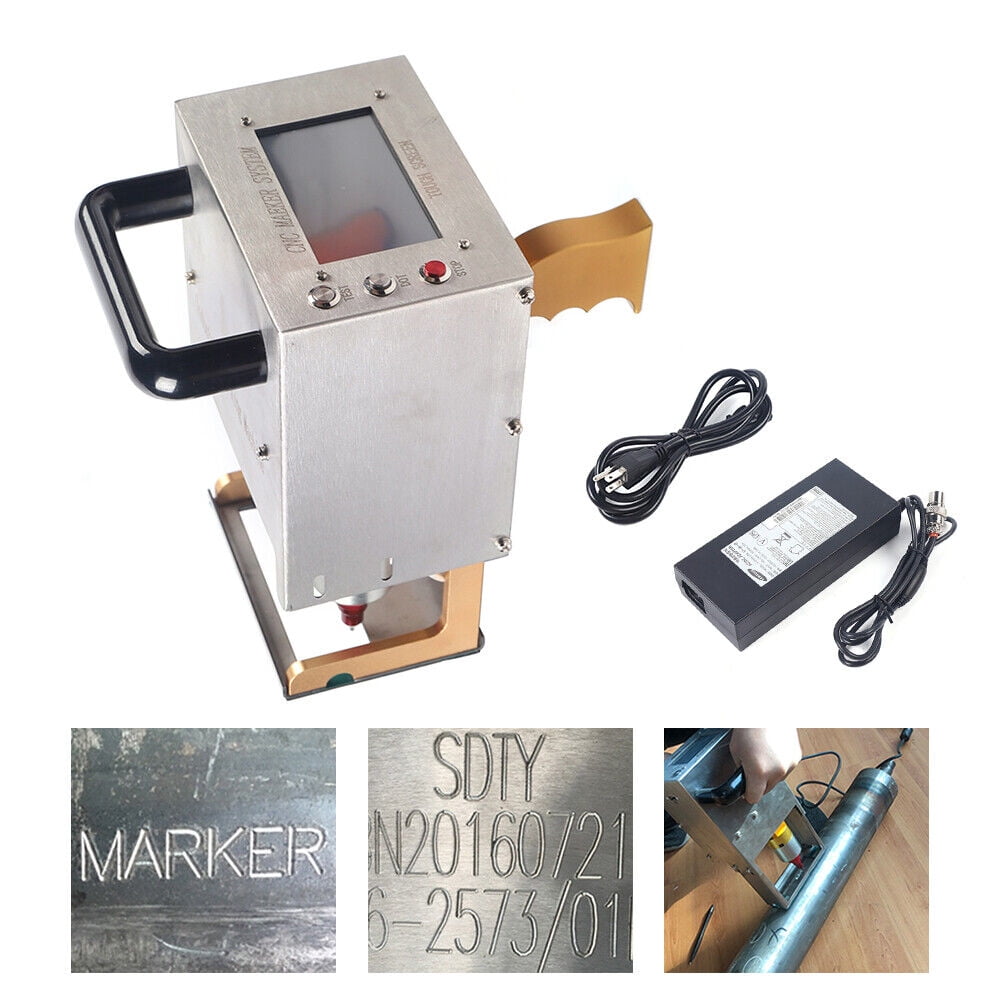 Engraving Marking Machine 30~40mm/S Speed Portable Handheld Dot Peen ...