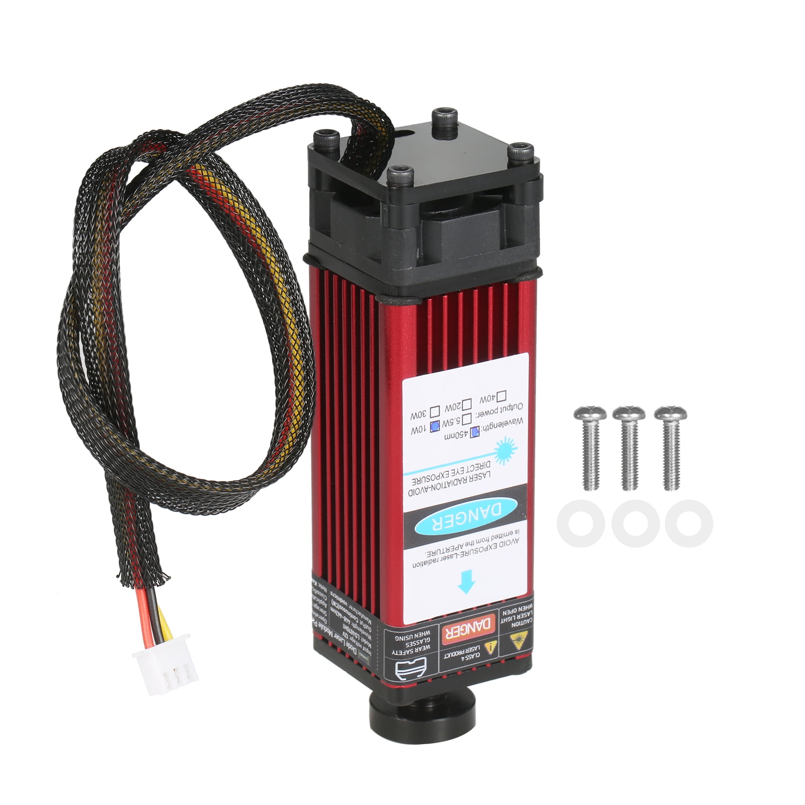 Engraving Module, Router 5.5w 450nm Leather Wood Head Adjustable ...