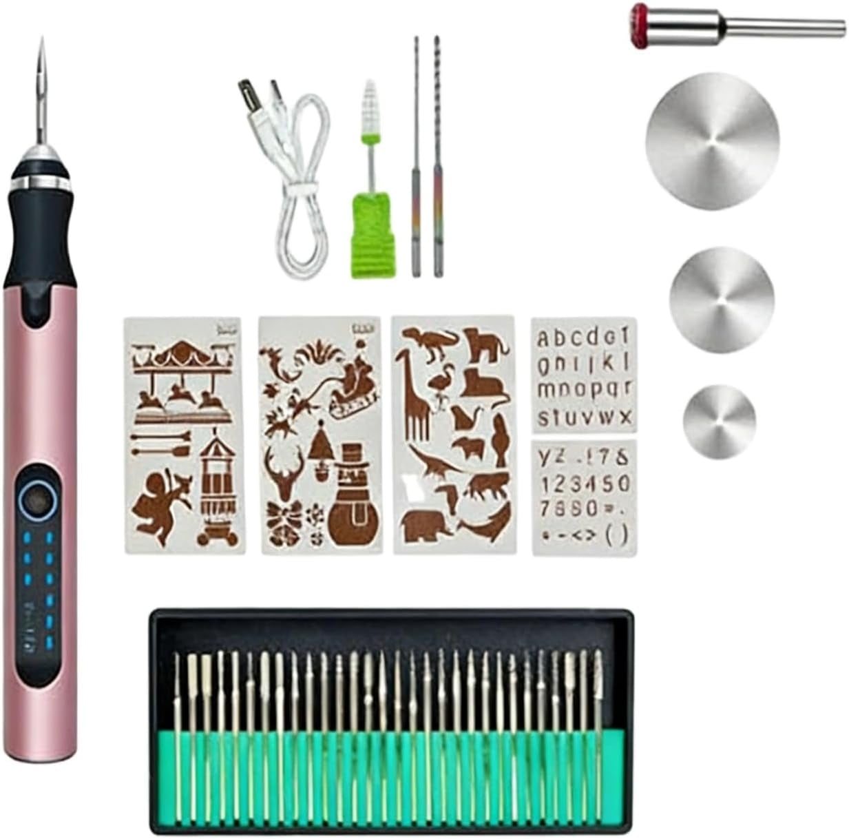 Engraving Pen,Wood Metal Glass Stone Cordless Portable Professional ...