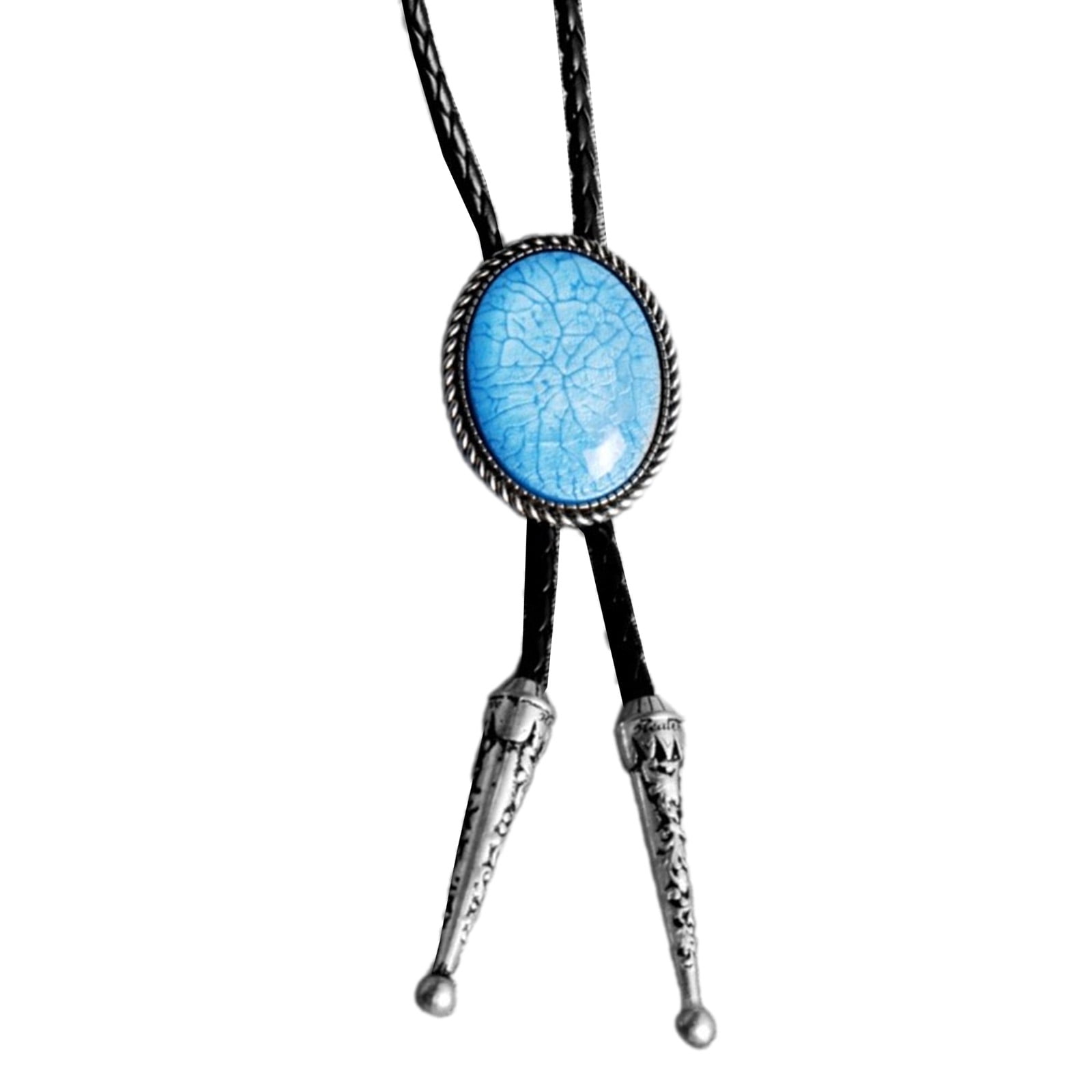 Engraving Stone Braided Tie Carved Necktie for Shirt Jeans Western ...