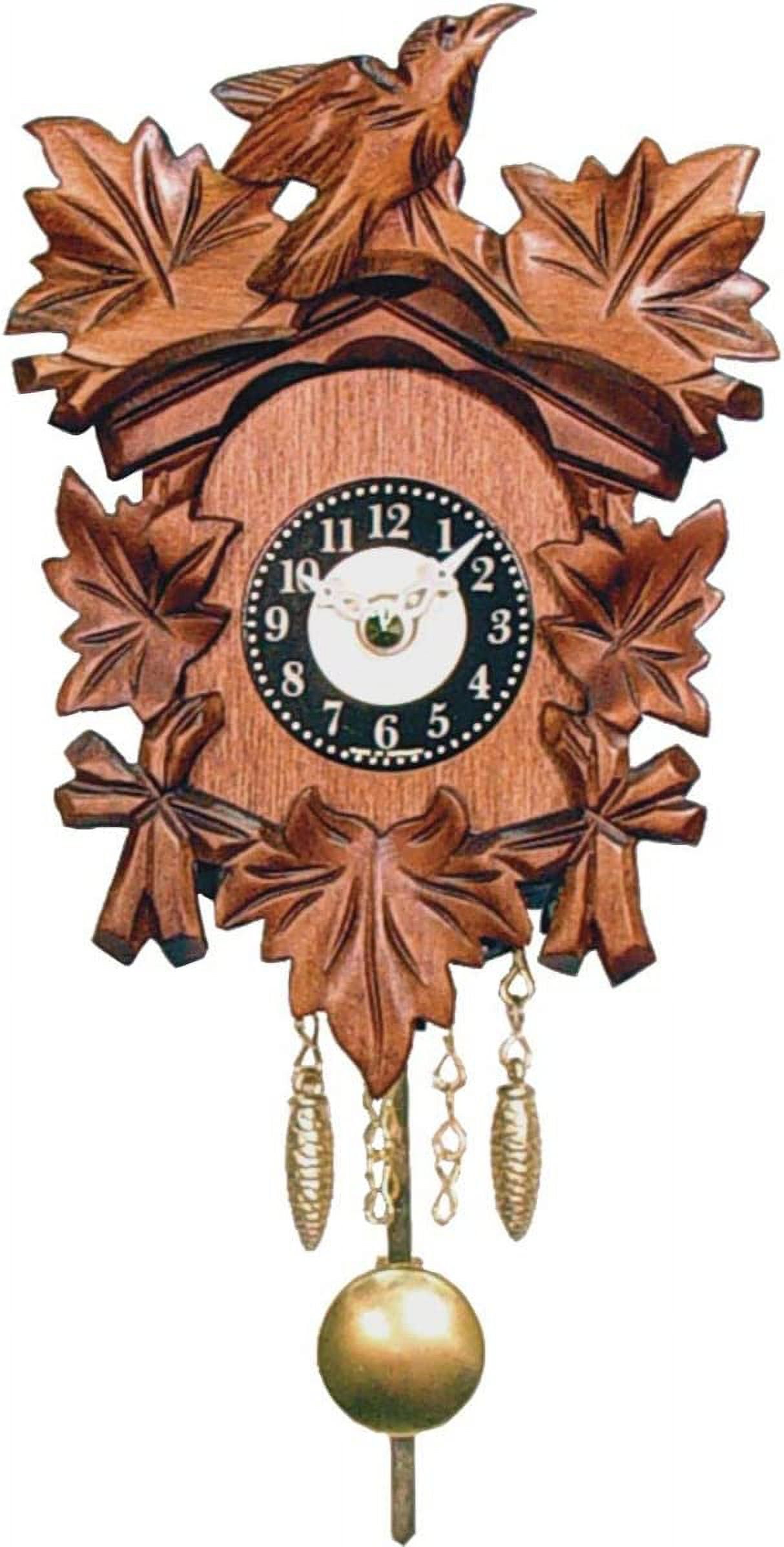 Engstler Battery-Operated Clock-Mini Size with Music/Chimes-5.5" H x 4. ...