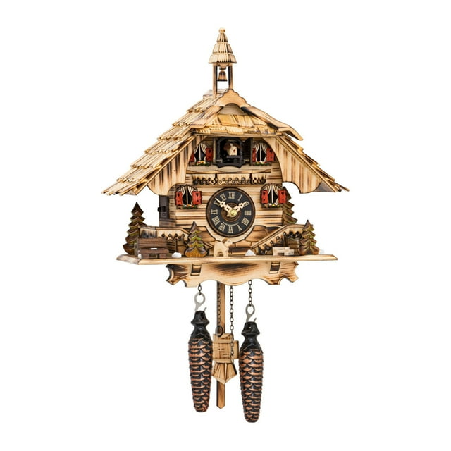 Engstler Battery-operated Cuckoo Clock - 11"H x 9.5"W x 7"D - Walmart.com