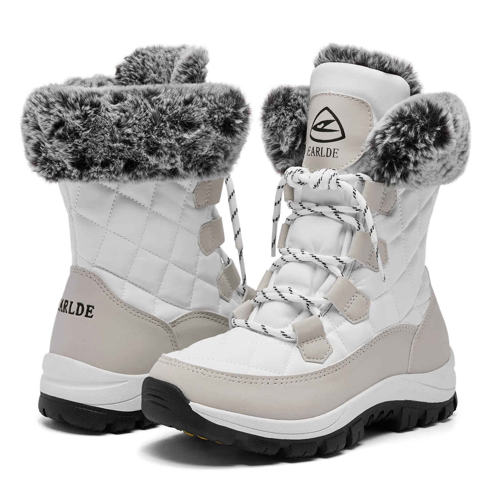 Engtoy Women Snow Boots Winter Warm Shoes Comfortable Mid Calf Women's ...