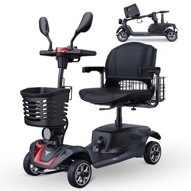 ENGWE Ease 2 Pro 4 Wheel Foldable Mobility Scooter for Seniors,43Lbs ...