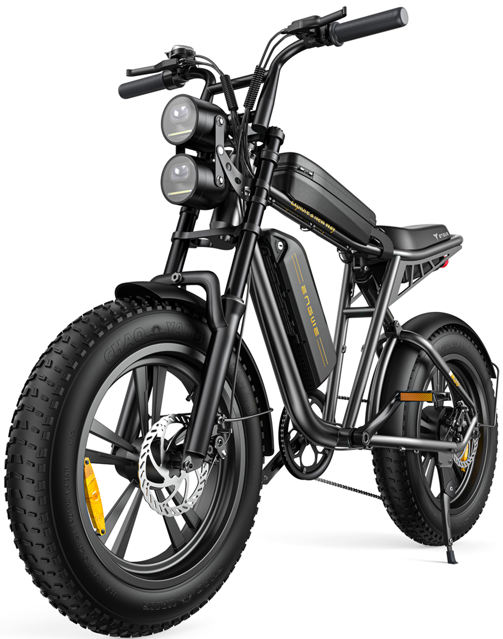 Rambo Bikes R750P-ST-BLG 750W The Pursuit 2.0 Step-Thru Electric Bike ...