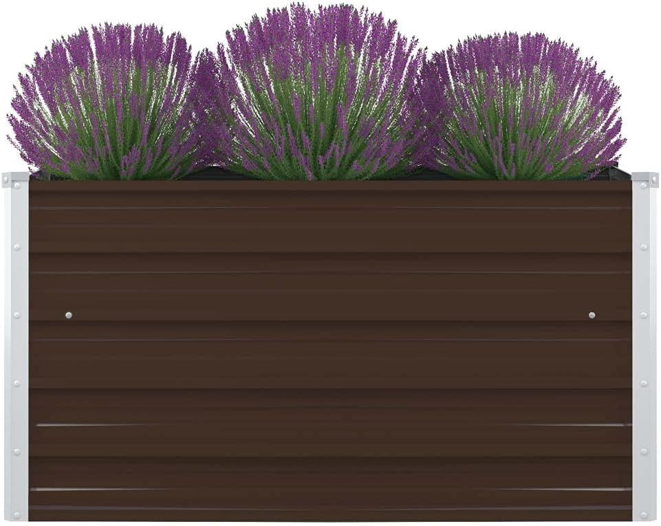 Enhance Gardening Space with Durable Raised Garden Bed, Galvanized ...