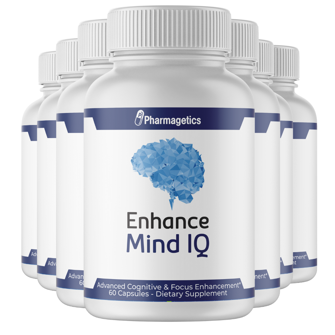 Enhance Mind IQ Advanced Cognitive & Focus Enhancement - 6 Bottles 360 ...