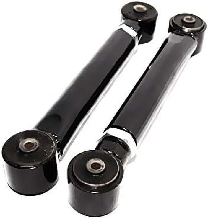 Enhance Vehicle Performance with 1 Pair of Adjustable Black Rear Upper ...