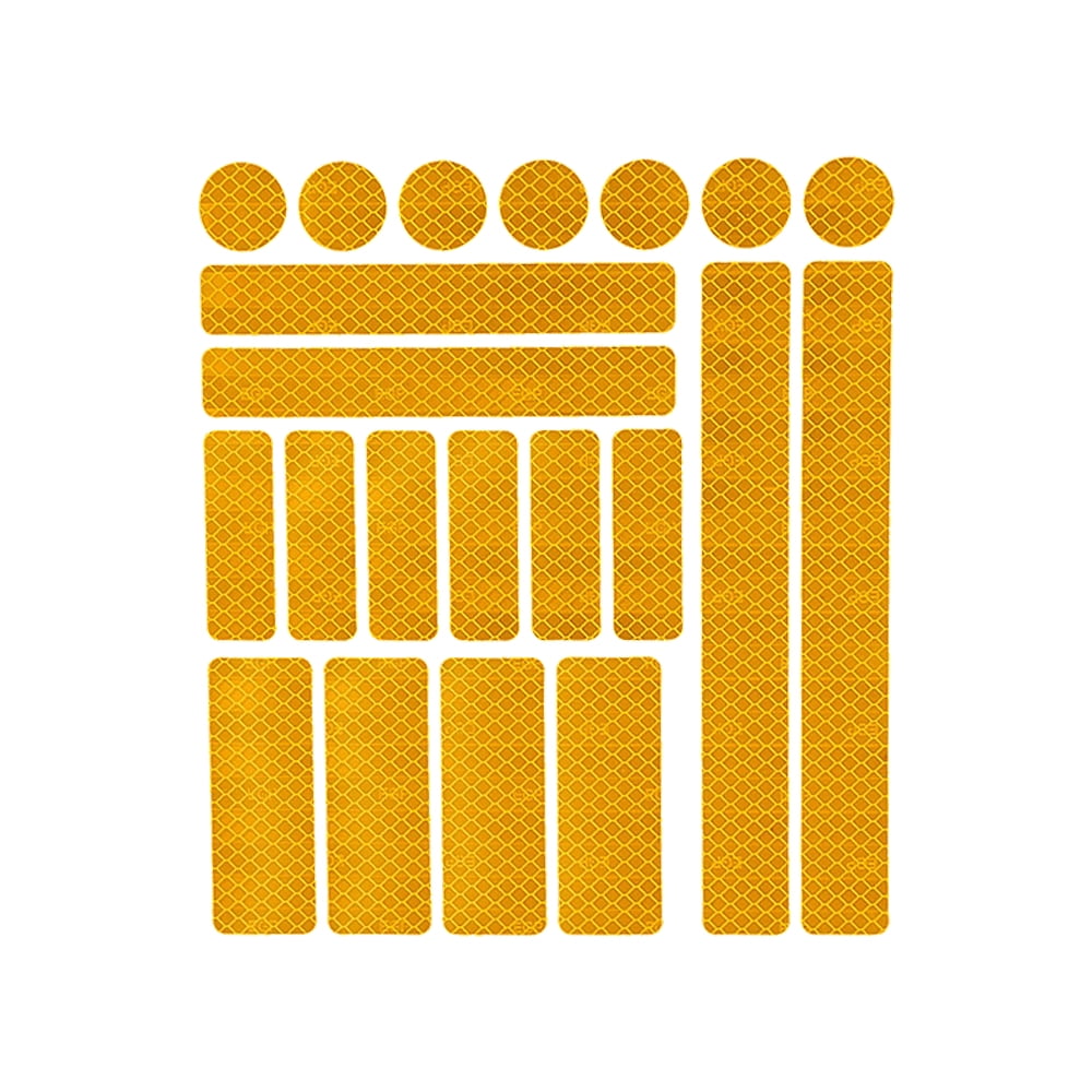 Enhance Visibility & Security Sticker Reflective Safety Decal for ...