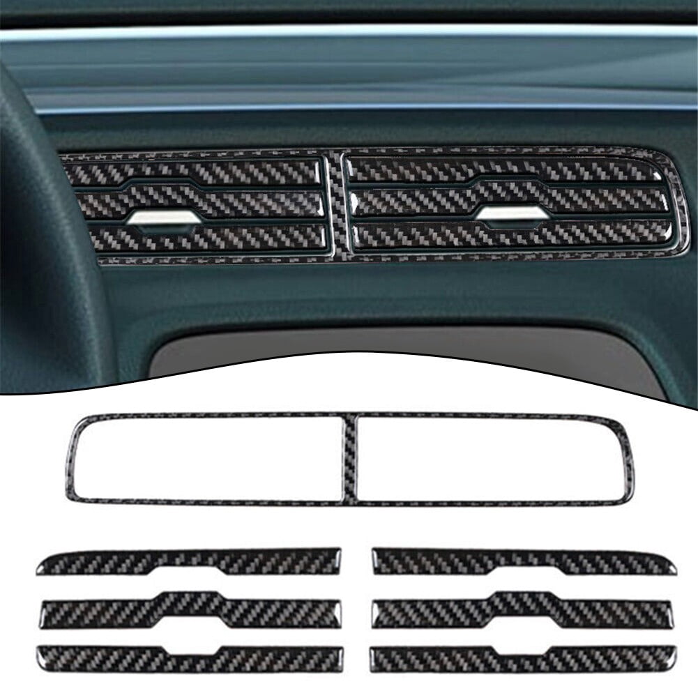 Enhance Your Car's Appearance with Carbon Fiber Center Air Vent Cover ...