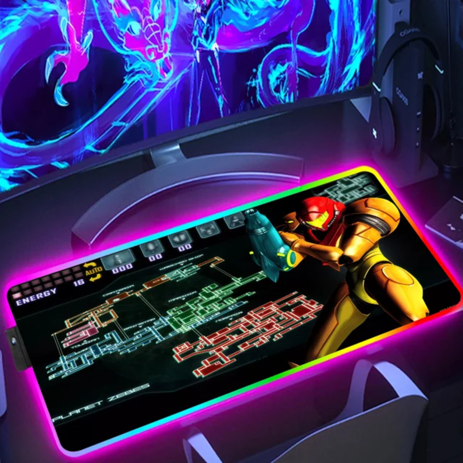 Enhance Your Gaming Setup with the Perfect RGB LED Light Metroid ...