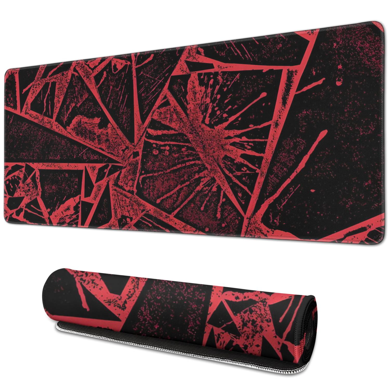 Enhance Your Gaming with Black Red Large Mouse Pad (31.5x11.8 inch ...
